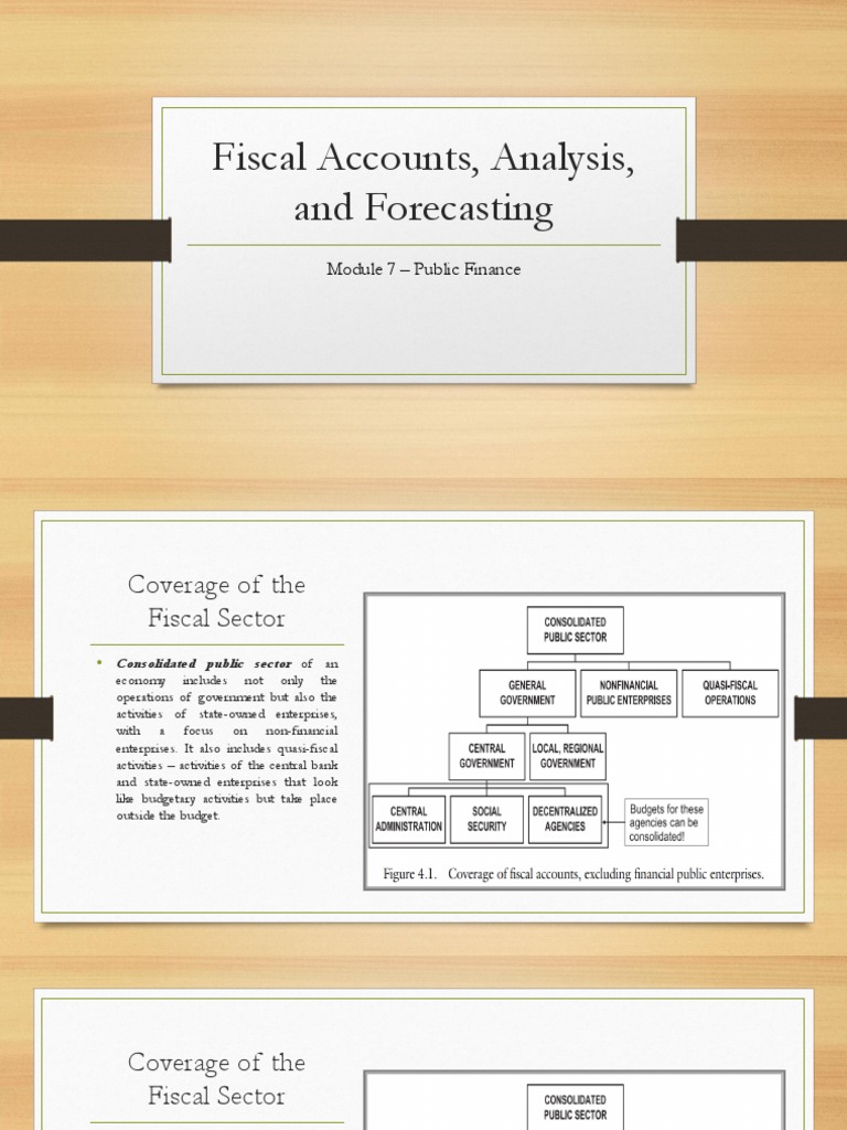 Module 7 Fiscal Accounts Analysis and Forecasting | PDF | Government ...