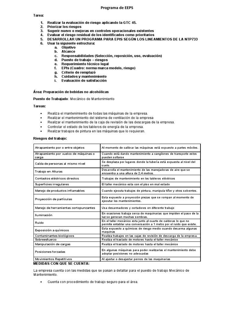 Deber 2 Programa EPPS | PDF