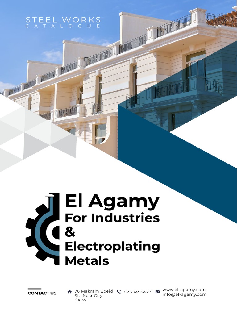 El Agamy Steel Works Catalogue | PDF | Stairs | Metal Fabrication