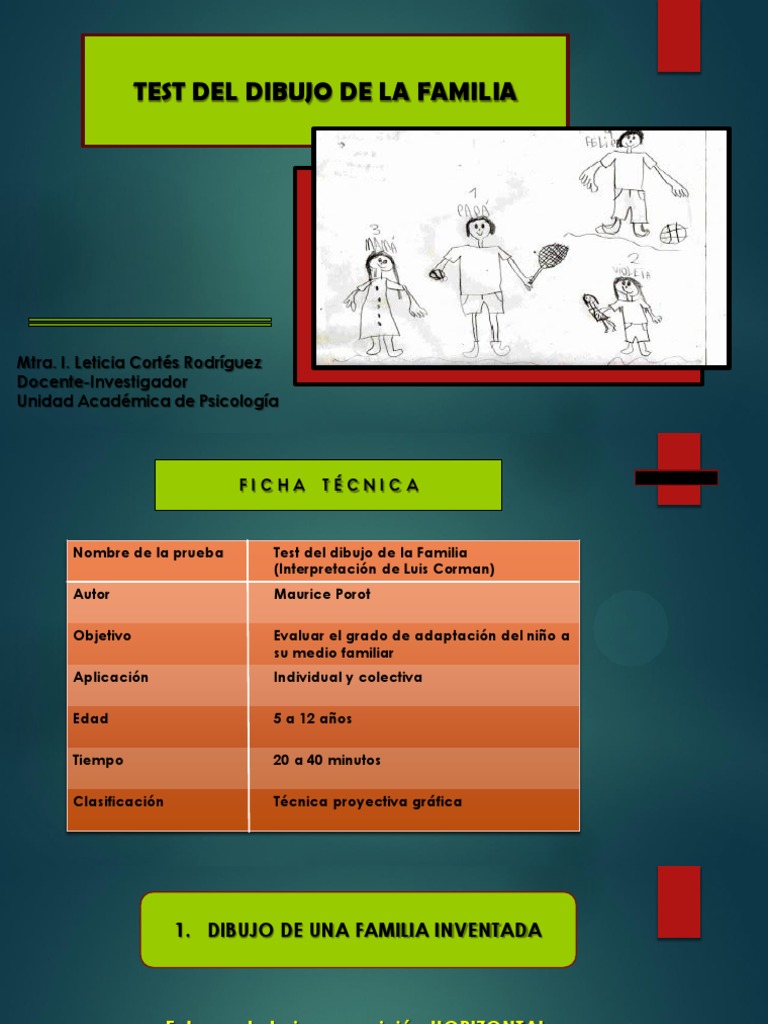 Test Del Dibujo de La Familia | PDF | Dibujo