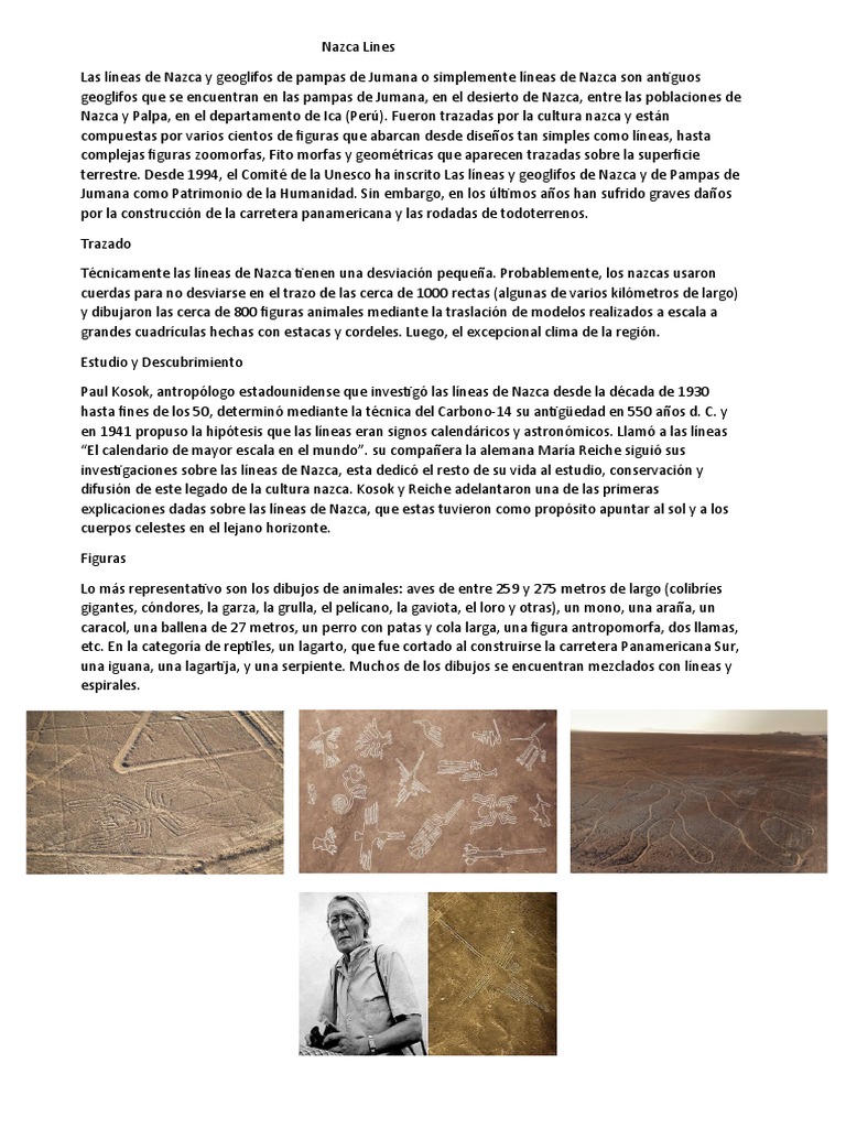 Nazca Lines | PDF