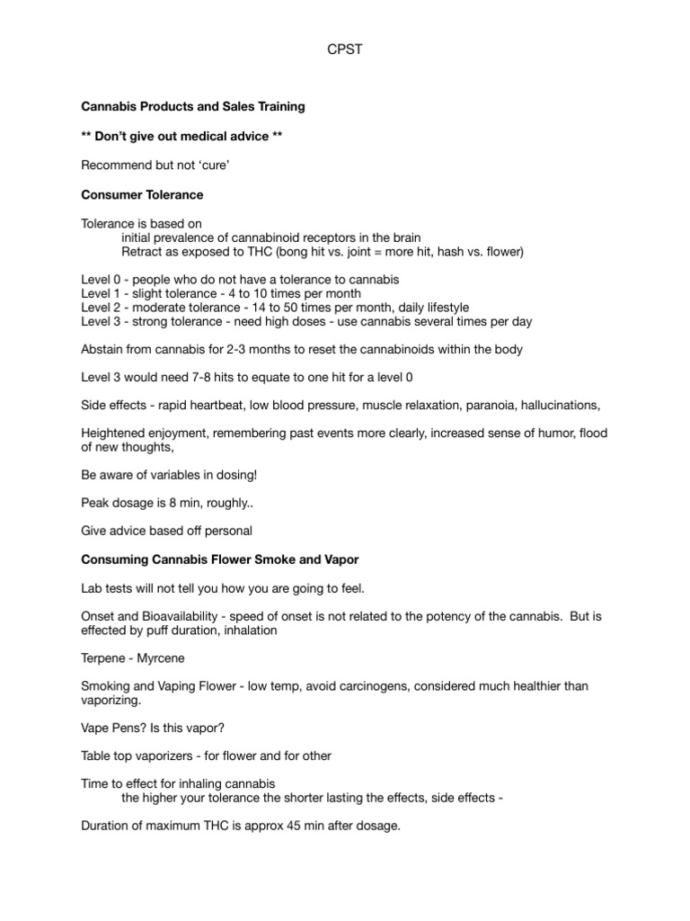 Training For CPST | PDF