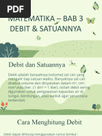 Cara Menghitung Debit Air dan Contoh Soal | PDF