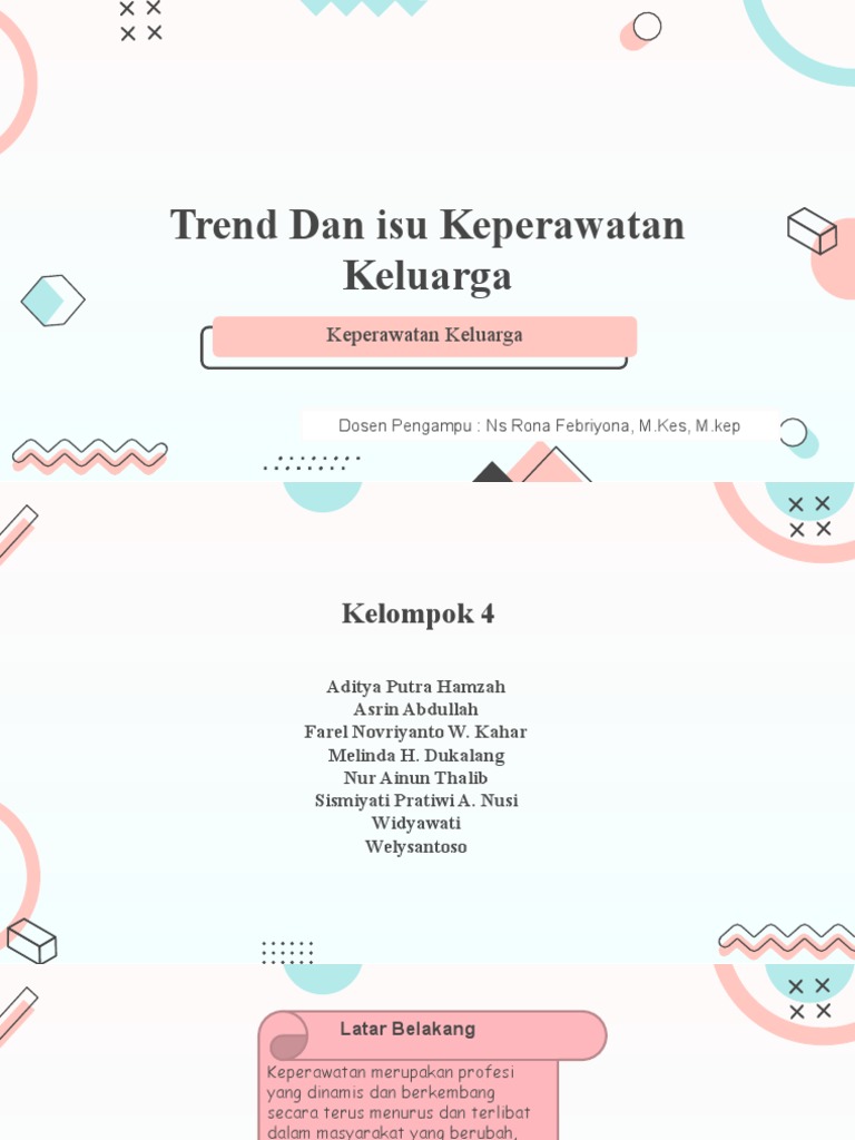 Kel 4 Tren Dan Isu Kep Keluarga | PDF