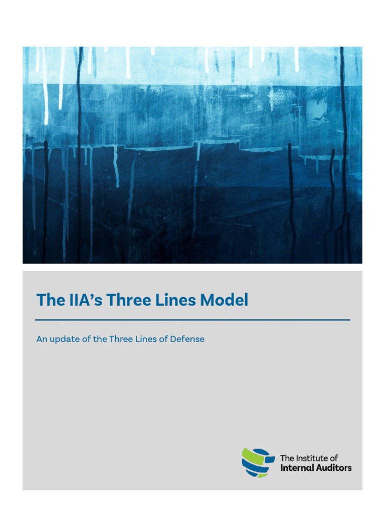 The IIA's Three Lines Model | PDF | Internal Control | Internal Audit