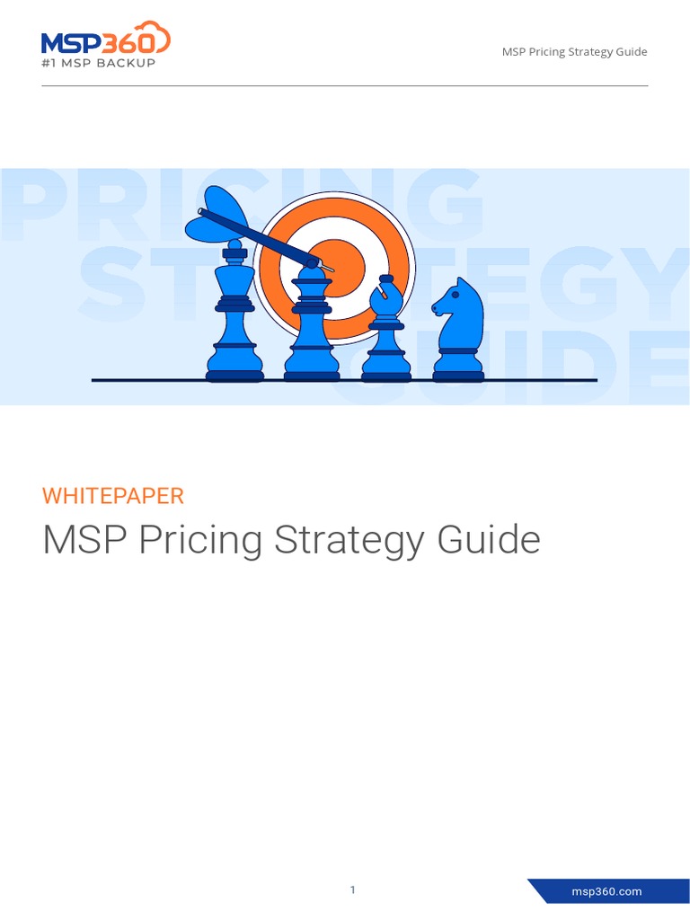 msp-pricing-strategy-guide | PDF | Pricing | Private Sector