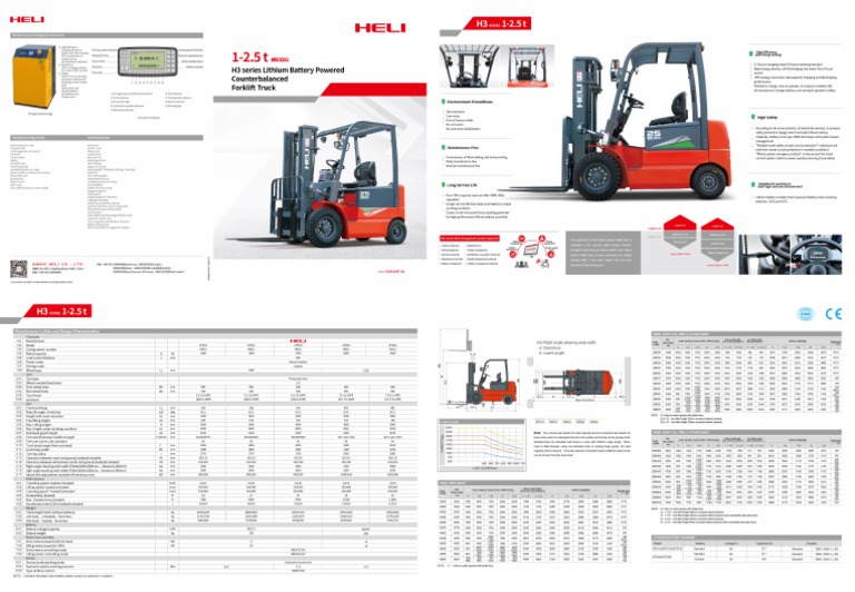Heli h3 1 2.5t Lion | PDF