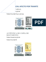 Timbres Notarial, Forense y Fiscal | PDF | Instituciones sociales ...