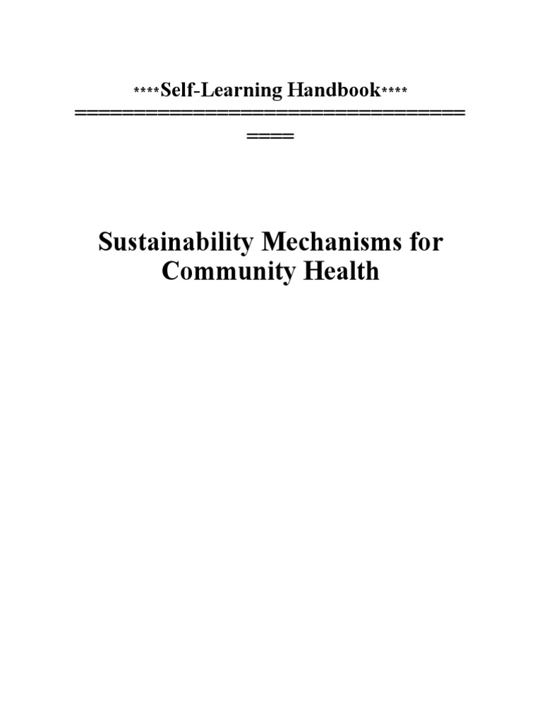 Certificate - CHA - Sustainability Mechanism For Communty Health | PDF | Entrepreneurship ...