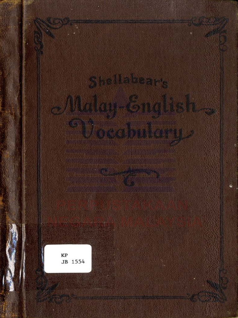 Comprehensive Malay Vocabulary Guide | PDF | English Language | Syllable