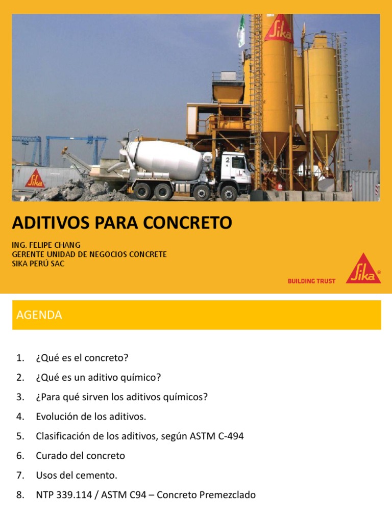 Aditivos para Concreto - 18.05.2023 | PDF