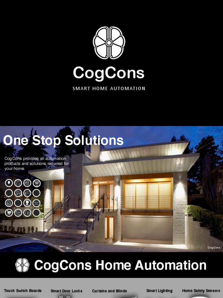 COGCONS Home Automation | PDF | Mobile App | Automation