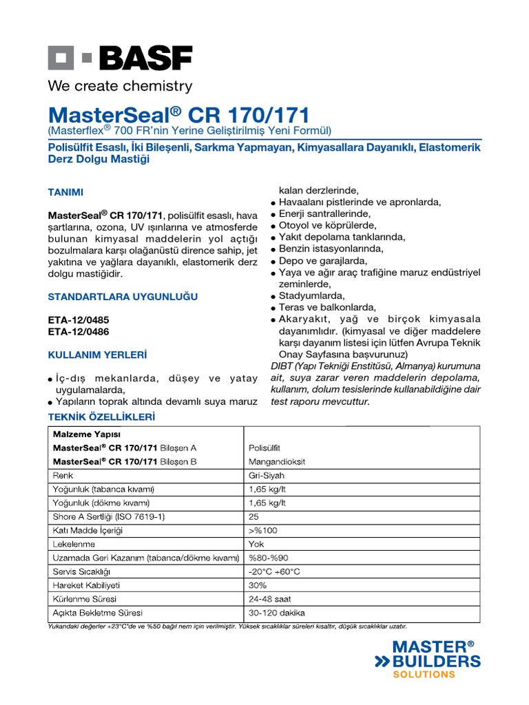 MasterSeal-CR-170-171 | PDF