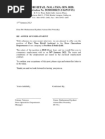 Sim Request Letter | PDF