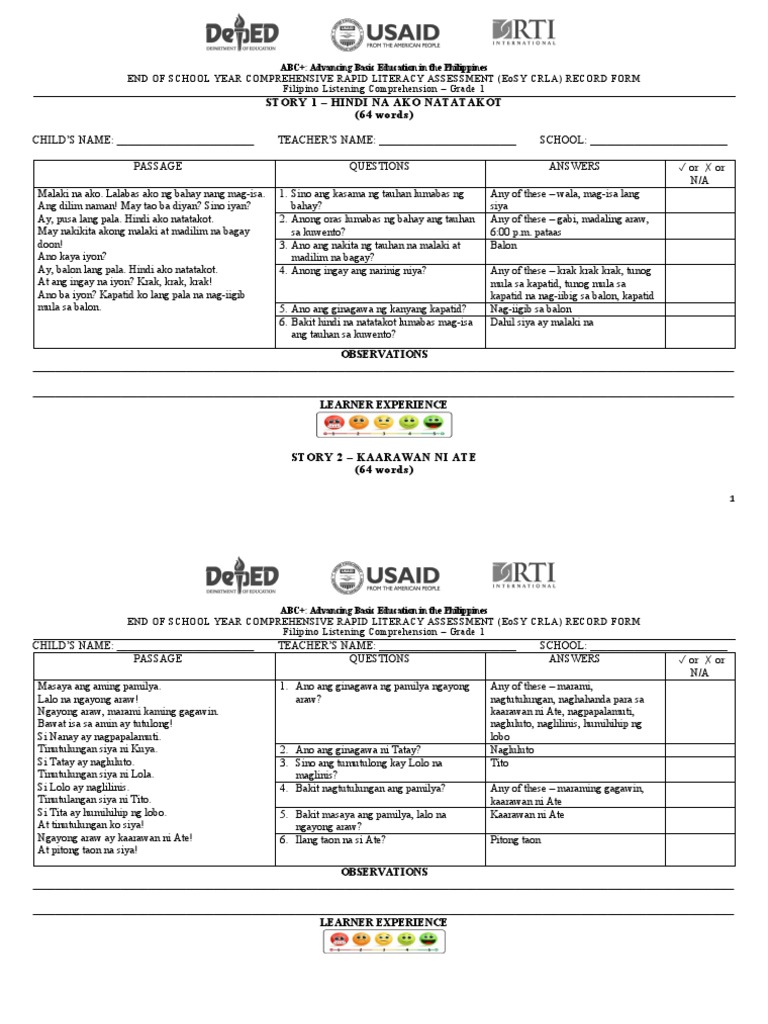 Crla Filipino Post | PDF