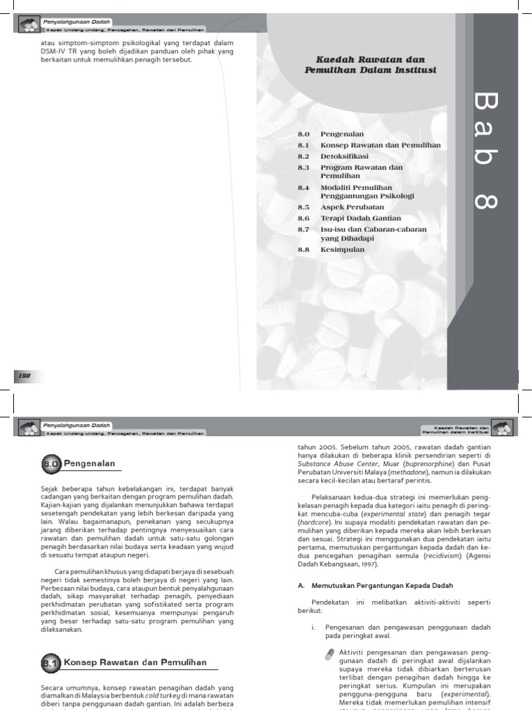 Penyalahgunaan Dadah 150-313 | PDF