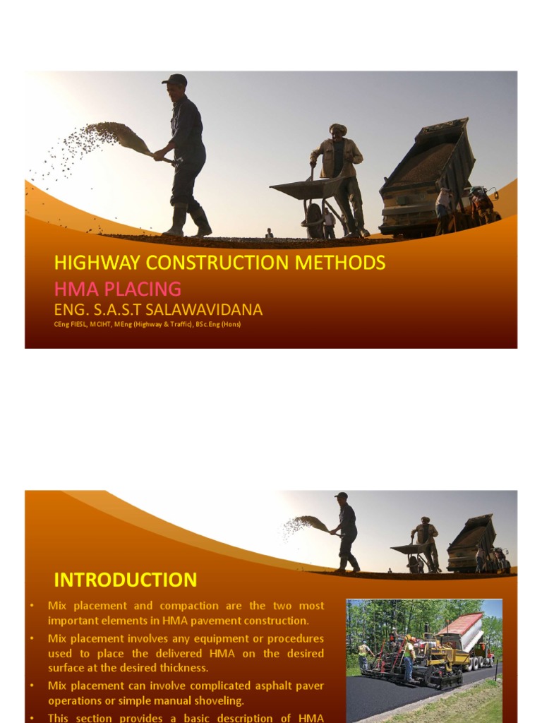 Highway Construction Techniques | PDF | Road Surface | Manufactured Goods