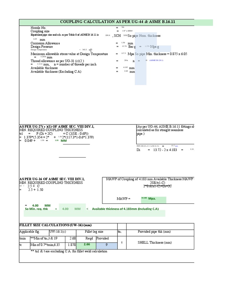 COPLING CALCULATION | PDF