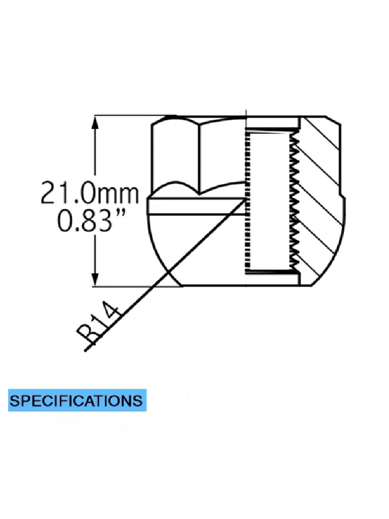 Porsche Wheel Rounded Nuts Specs PDF