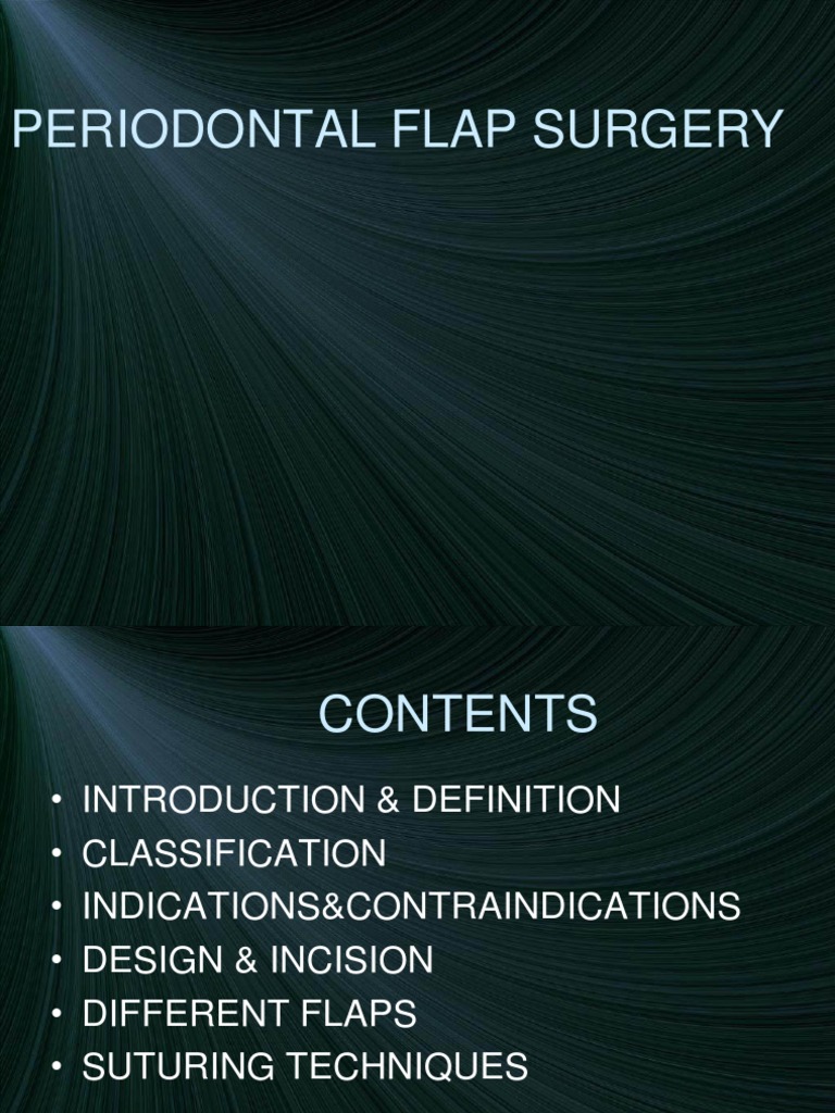 Flap Surgery | PDF | Periodontology | Health Sciences
