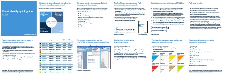 MQ PWC Visual Identity Booklet v3 | PDF | Brand | Logos