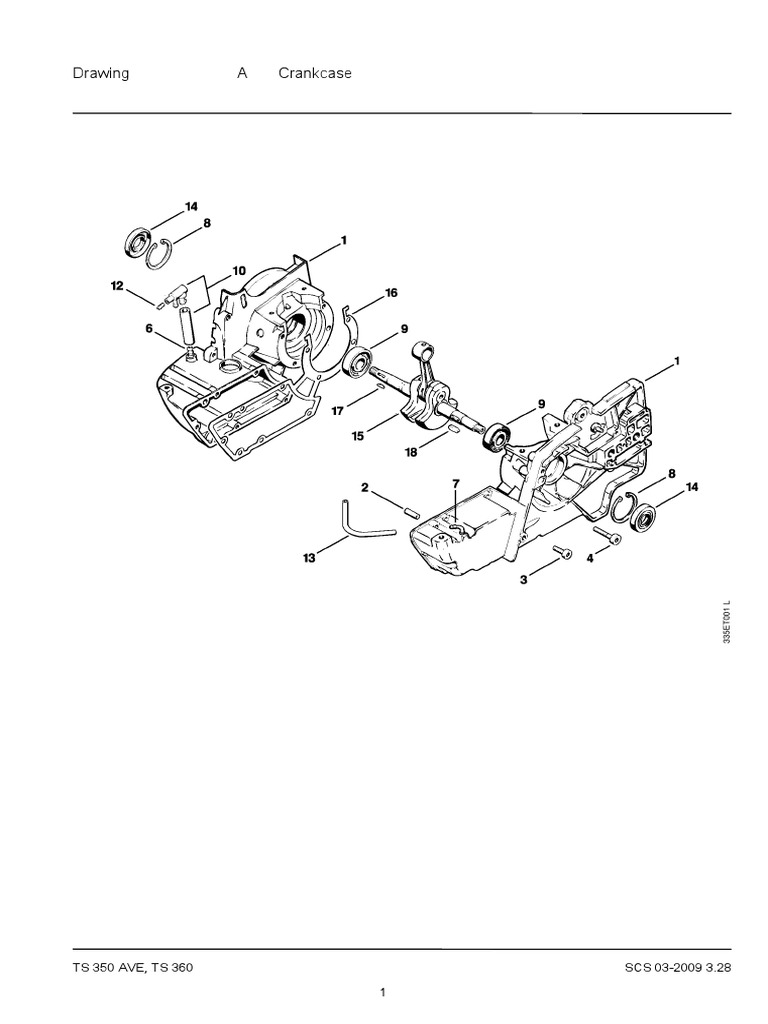 TS350/TS360 Parts and Diagrams | PDF | Technology & Engineering