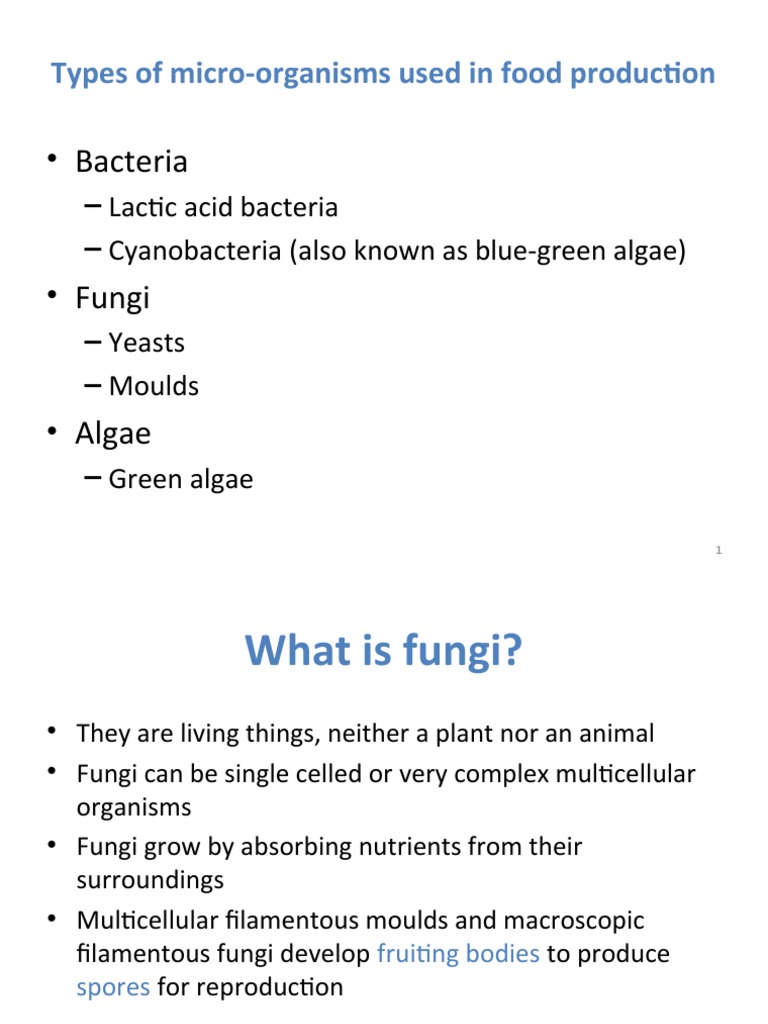 Microorganisms in Food Production | PDF