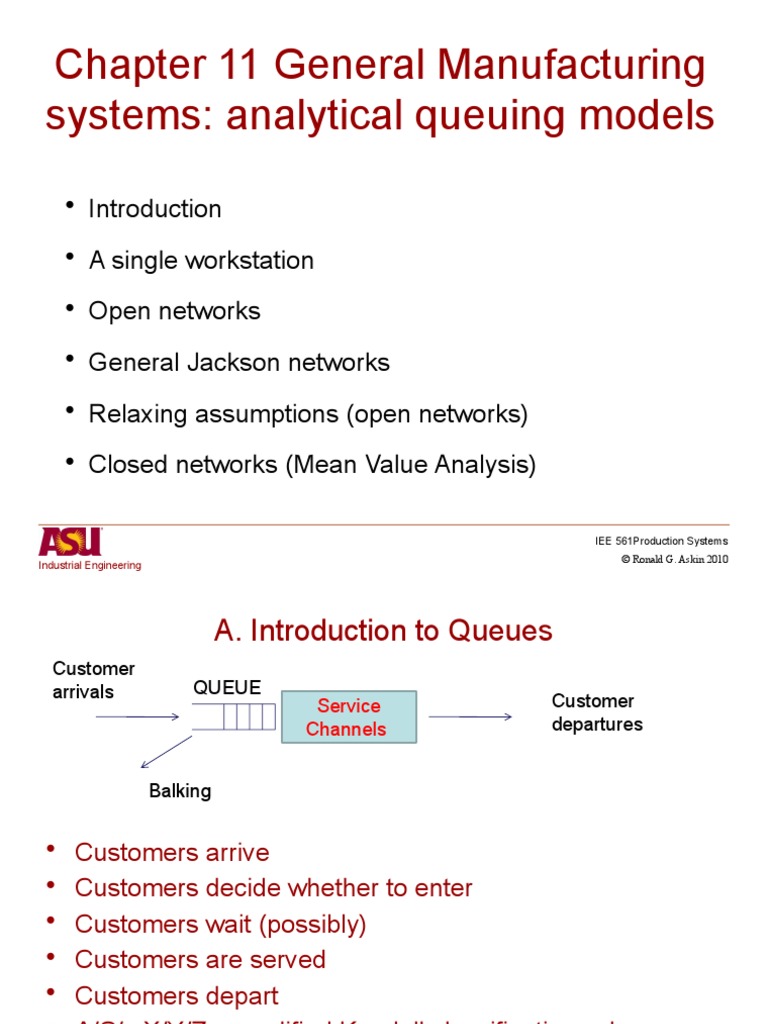 12 Queueing Models Pdf