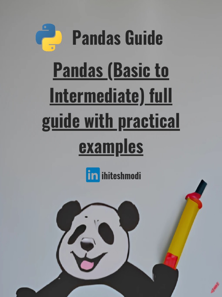 Python - Pandas - Beginner To Intermediate | PDF | Computer Data ... Python - Pandas - Beginner To Intermediate | PDF | Computer Data ...