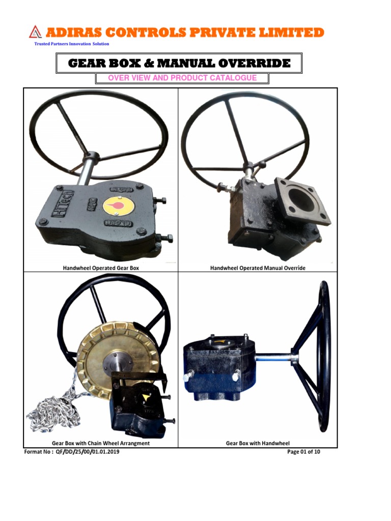 1 Gear Box Catalogue | PDF