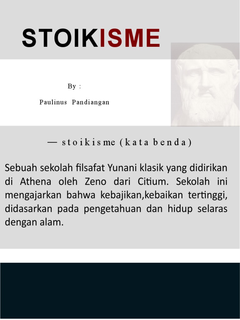 Buku Kecil Stoikisme | PDF | Filsafat