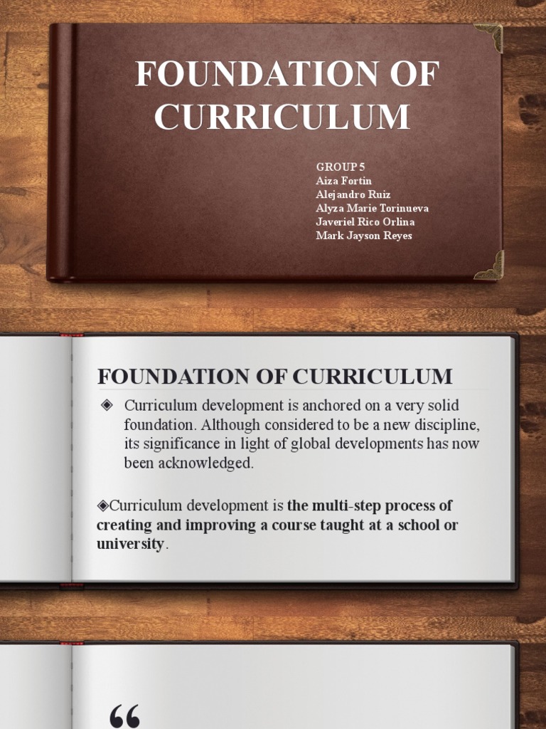 Foundation of Curriculum | Download Free PDF | Curriculum | Intelligence