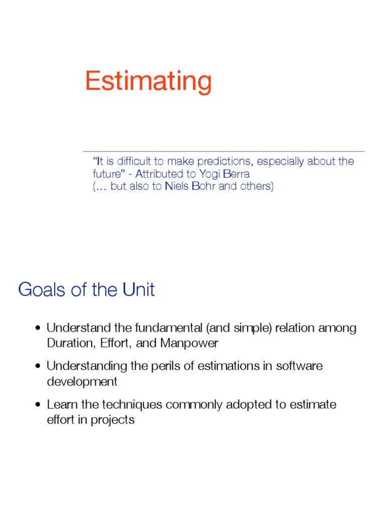 SW Project Managment Chapter 3 | PDF | Project Management | Standard ...