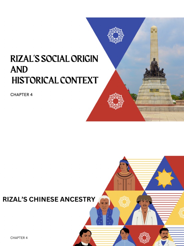 Rizals Social Origin and Historical Context | PDF