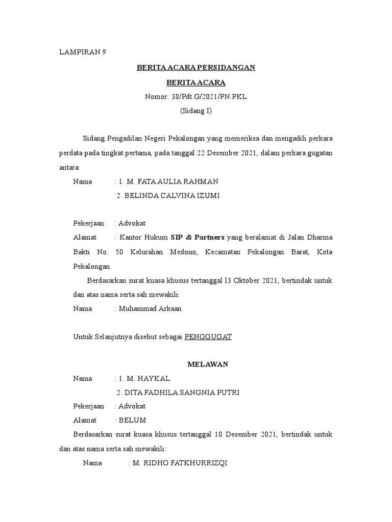 Lampiran 9 | PDF