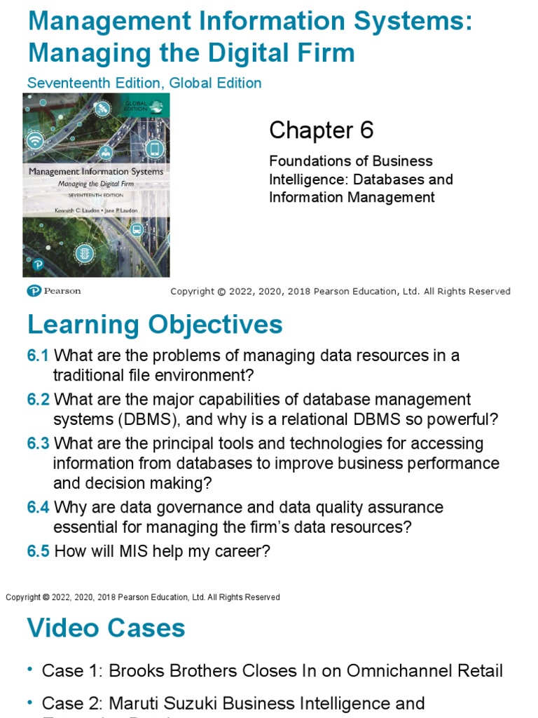 Unit 4 Foundations of Business Intelligence Data and IM | PDF ...