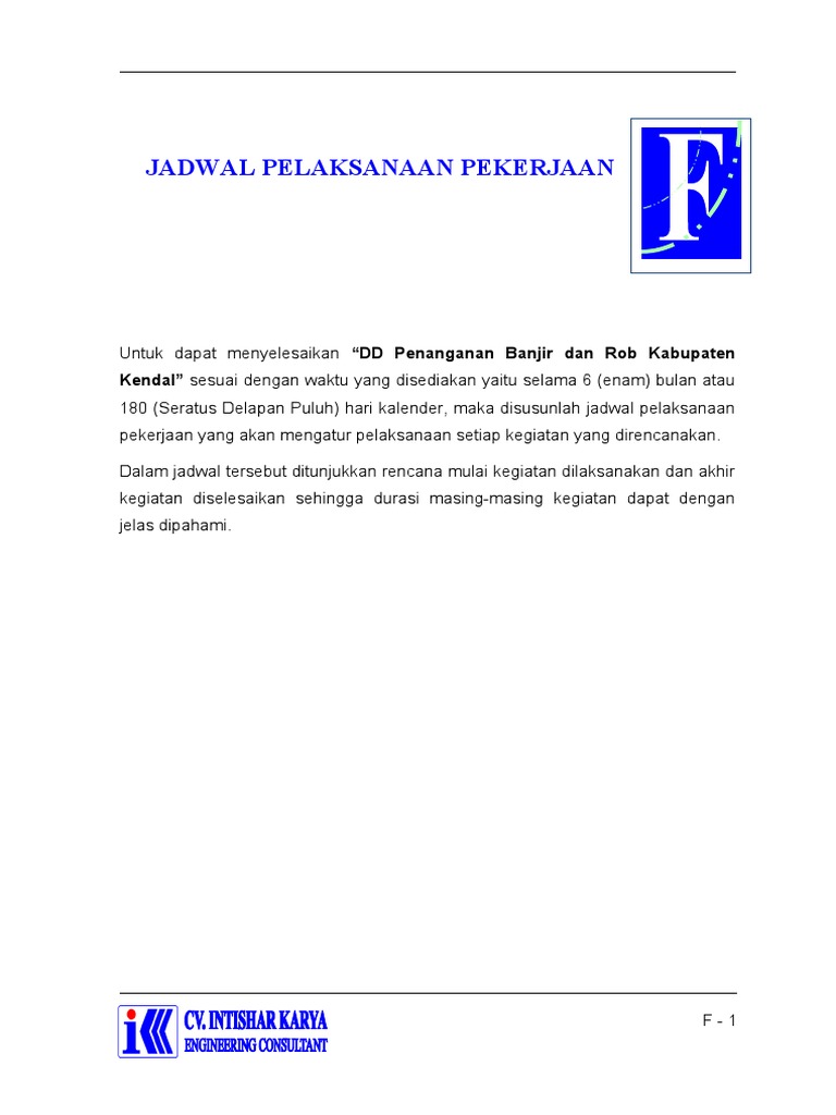 Jadwal Rob Kendal 2023 | PDF
