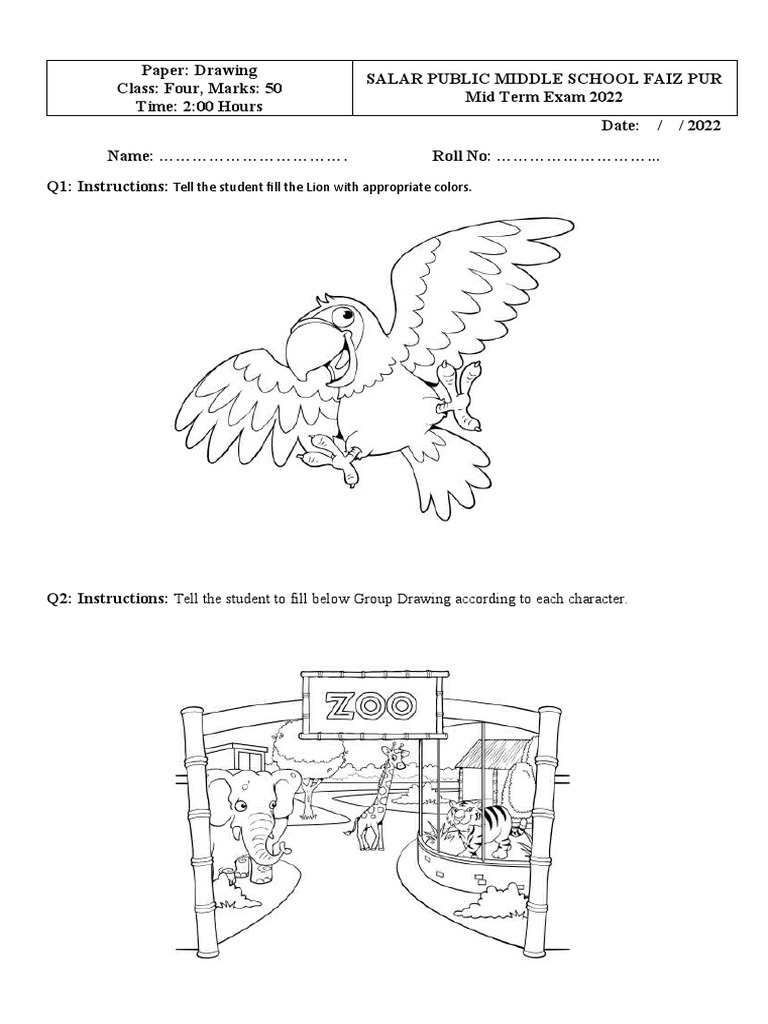 Drawing 3rd Class | PDF