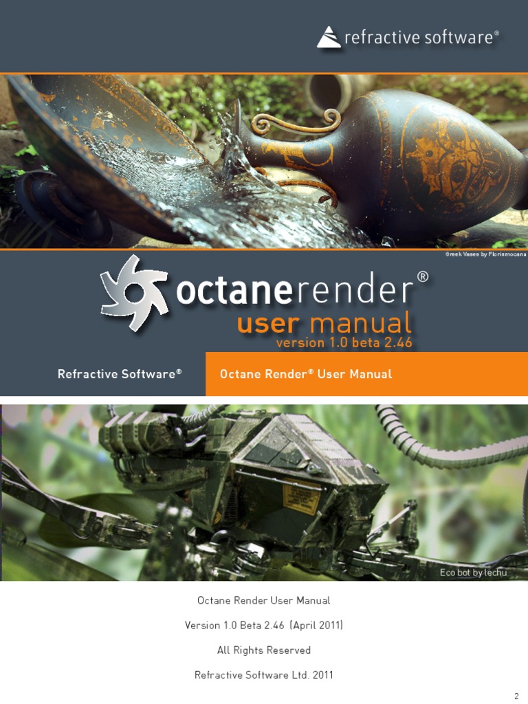 OctaneRenderUserManualBeta2 46 | PDF | Rendering (Computer Graphics ...