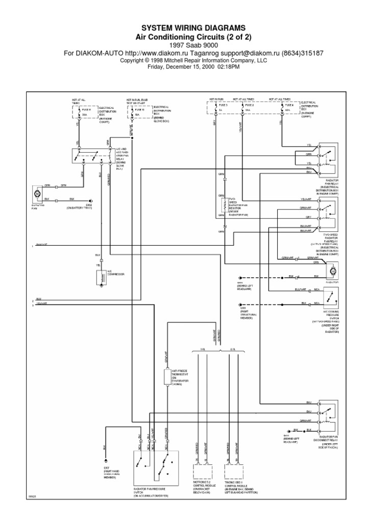 System Wiring Diagrams Air Conditioning Circuits (2 of 2) | PDF