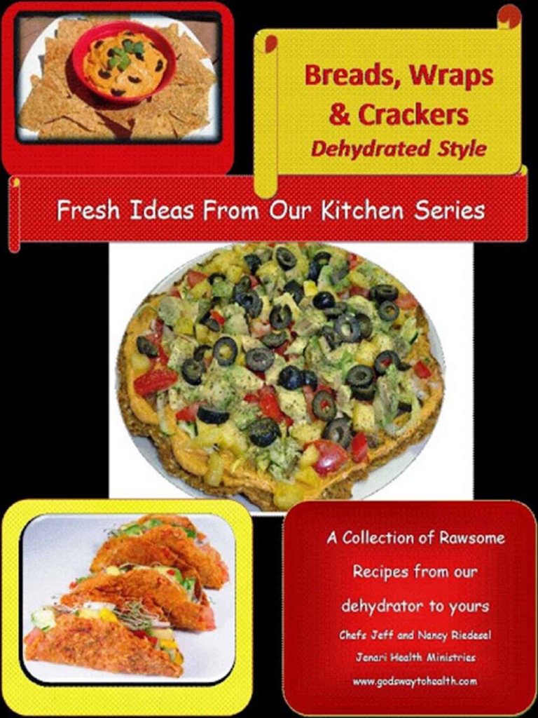 Breads, Wraps and Crackers, Dehydrated Style - A Collection of Rawsome ...