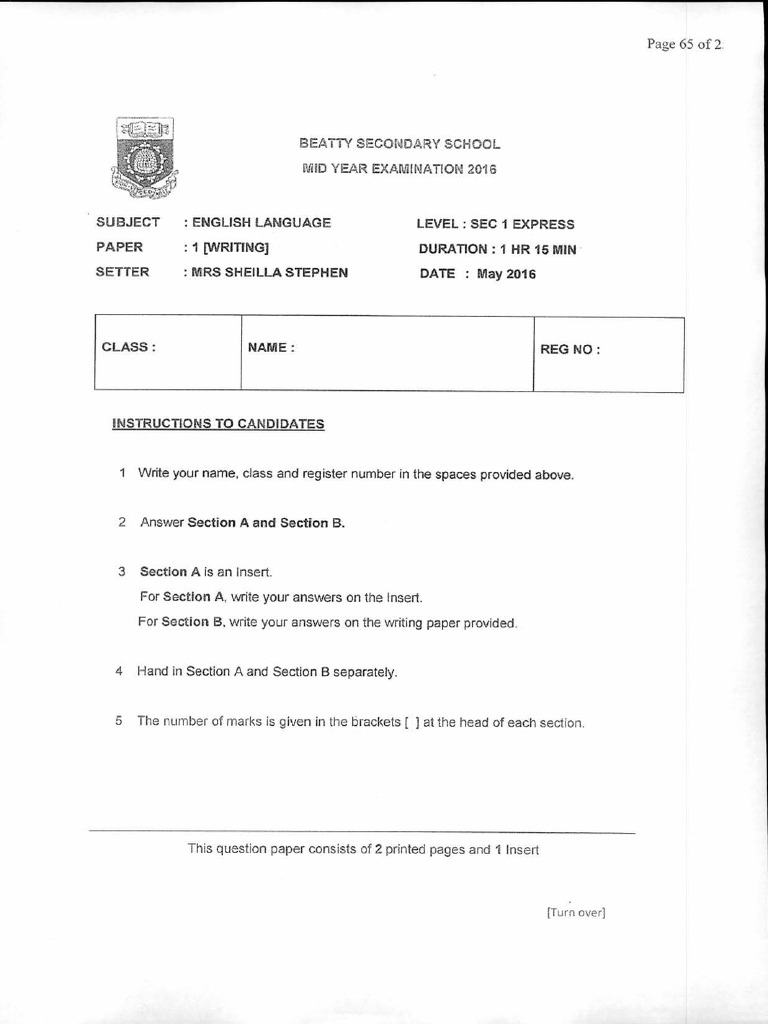 TP03 S1 English | PDF