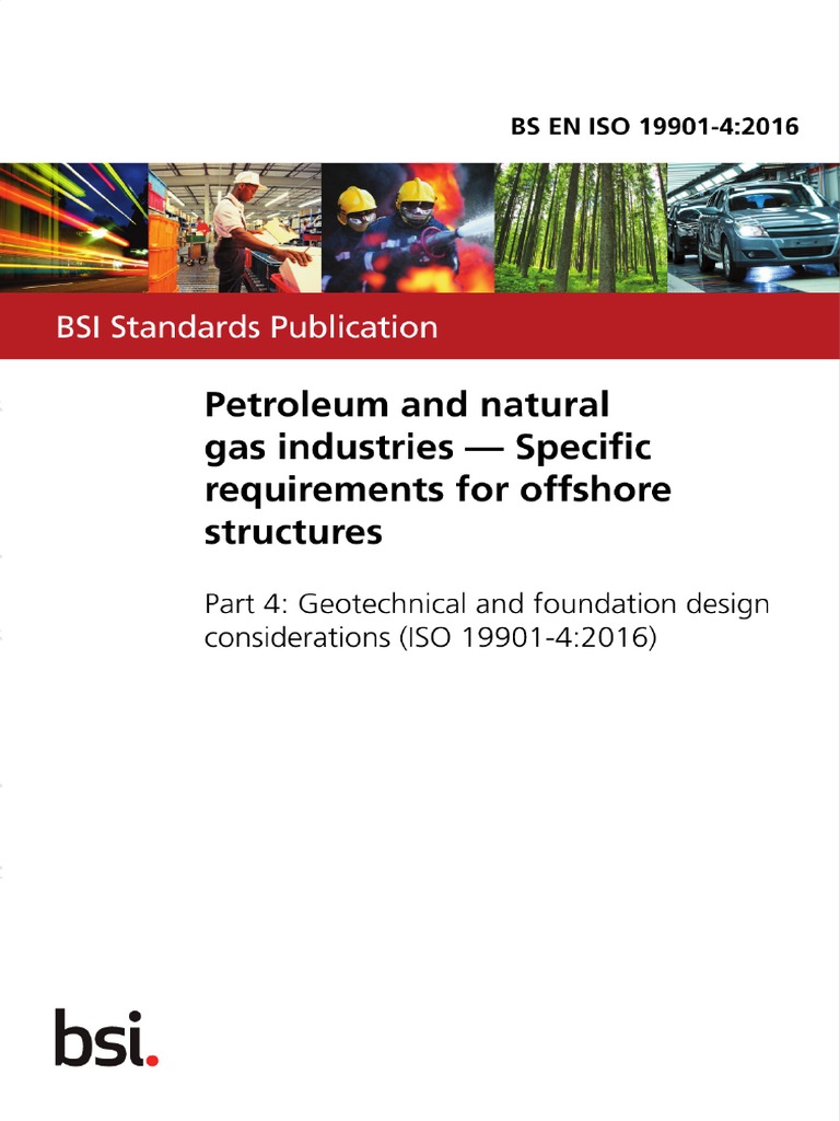 ISO19901-4-2016 Specific Requirements For Offshore Structures ...