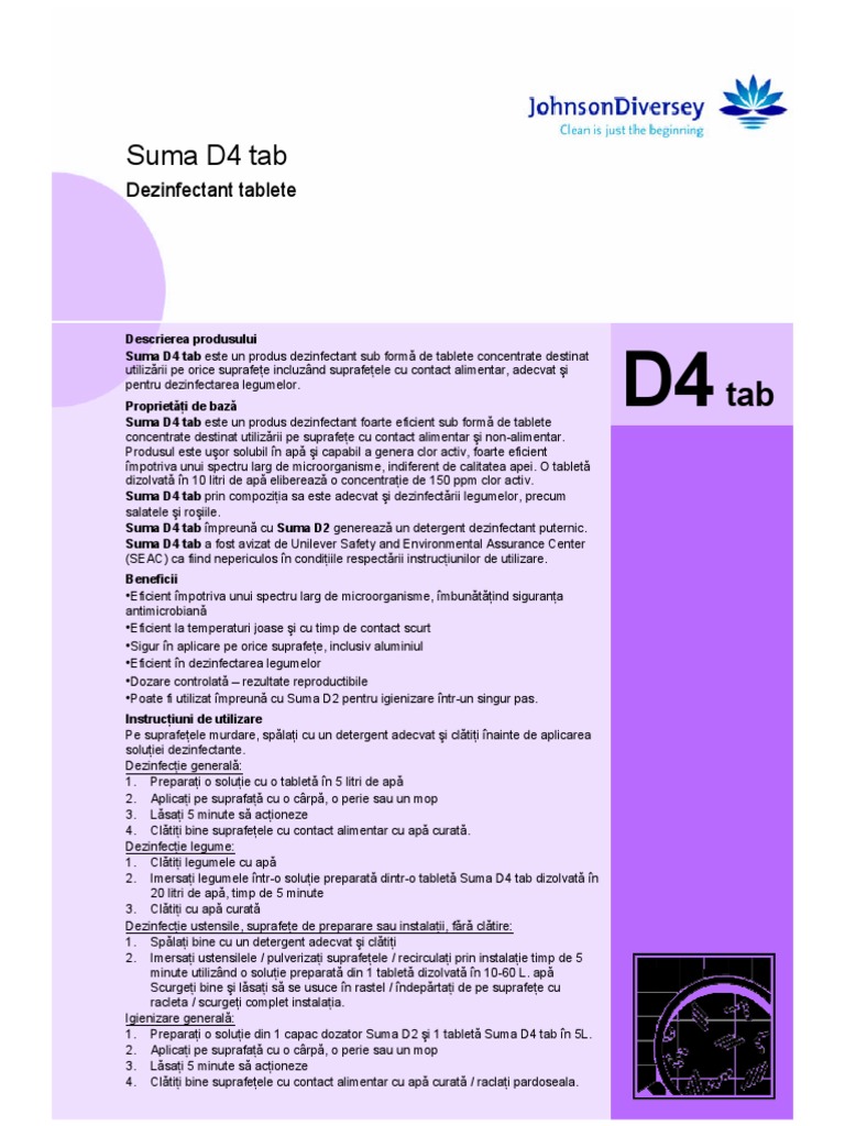 Suma D4 tab | PDF