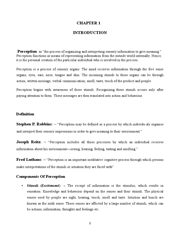 Final Report of Kusum | Download Free PDF | Performance Appraisal | Senses