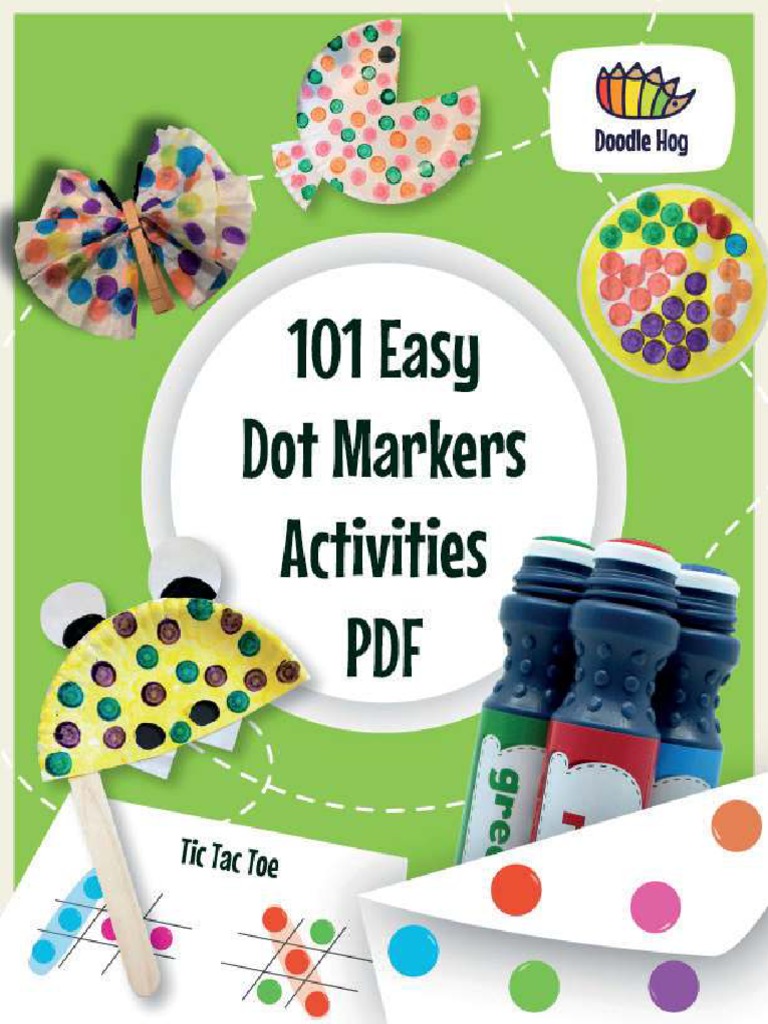 Doodle Hog 101 Easy Dot Marker Activities PDF | PDF