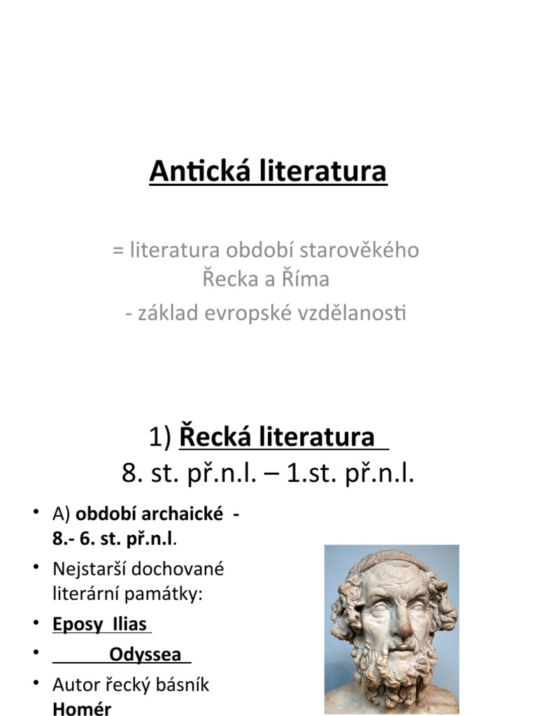 Anticka Literatura | PDF