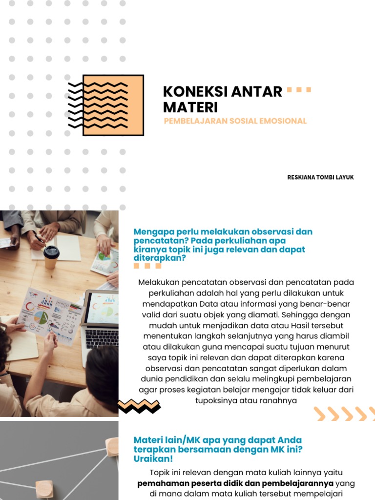 Koneksi Antar Materi Topik 4 - Pse | PDF