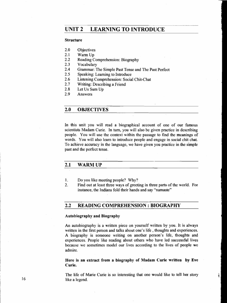 Unit-2... File English | PDF | Perfect (Grammar) | Grammatical Tense