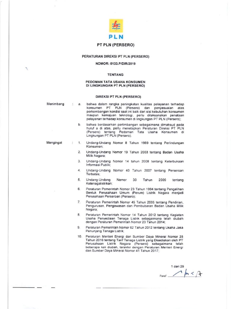 PerDir 133 PDIR 2019 | PDF